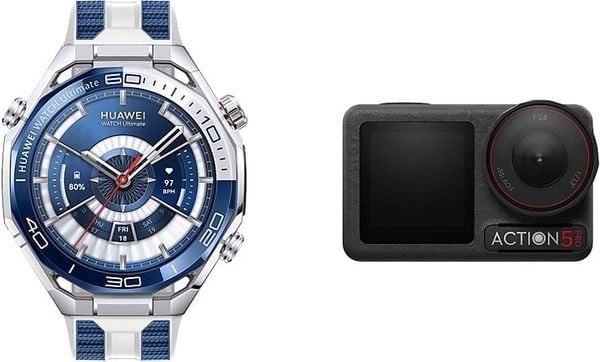 Smartwatch Huawei Watch Ultimate 2 + DJI Osmo Action 5 Pro Biało-niebieski (March-B29_55020GAY ...